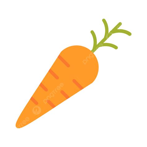 Carrot Flat Icon Vector Carrot Food Health Png And Vector With
