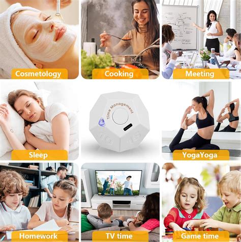 Ktzctpca Cube Timer Rechargeable Mini Timer Time Management India Ubuy