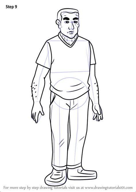 How To Draw Rocko From Undergrads Undergrads Step By Step