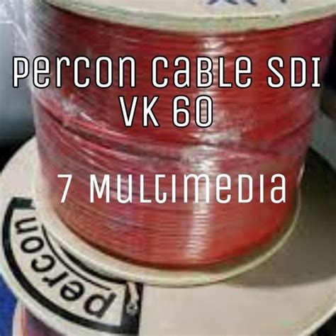Jual Kekinian Cable Video Sdi Percon Vk 60 Meter Shopee Indonesia