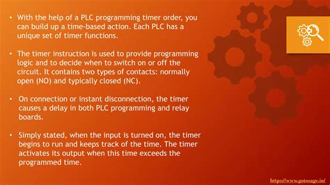 Timer In PLC And Its Types Pdf