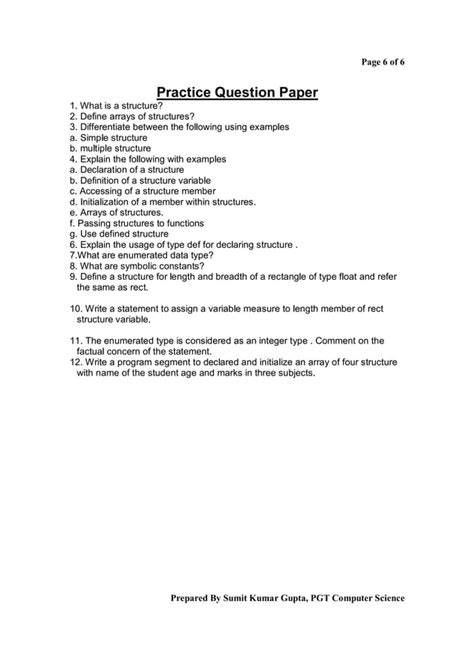 Structures In C Pdf Programming Languages Computing