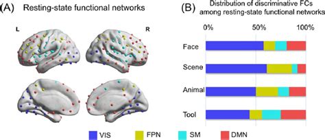 A Four Resting State Functional Networks Identified By Module