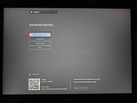 how to turn on developer mode on chromeos beebom