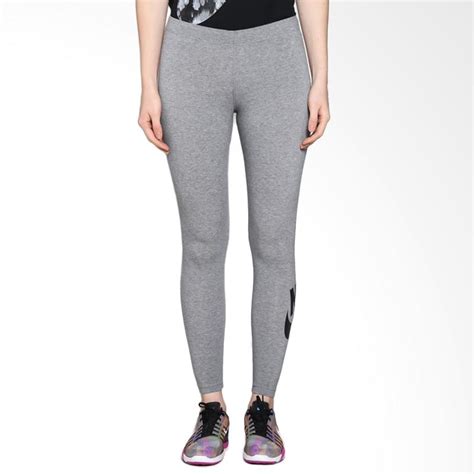 Jual Nike As W Nsw Leg A See Lggng Logo Celana Olahraga Grey 806928