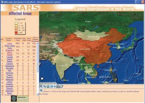 Sars Virus Map