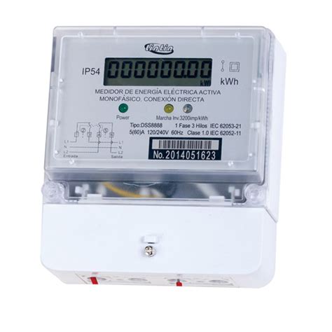 Single Phase Far Infrared Communication Ansi Socket Energy Meter