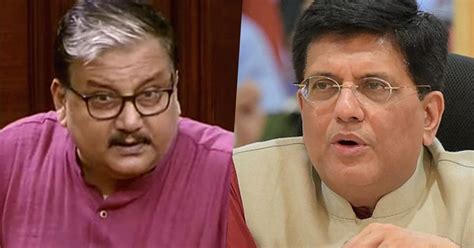 Video ये तो देश को बिहार बना दें मेरे राज्य का अपमान न करें आखिर मनोज झा और पीयूष गोयल के