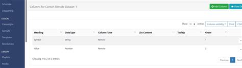 Problem With Remote Datasets Cms Features And Functionality Xibo