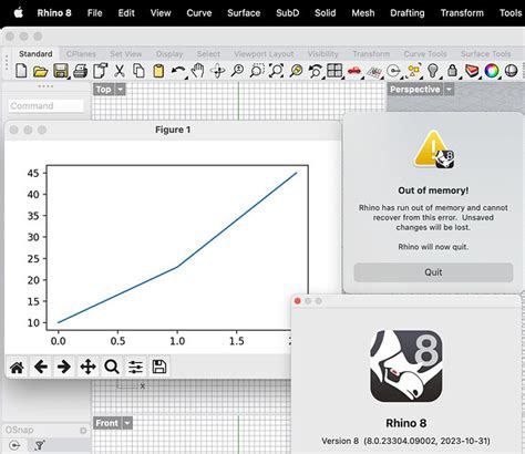 Matplotlib Cannot Generate Figures Serengeti Rhino Wip Mcneel Forum