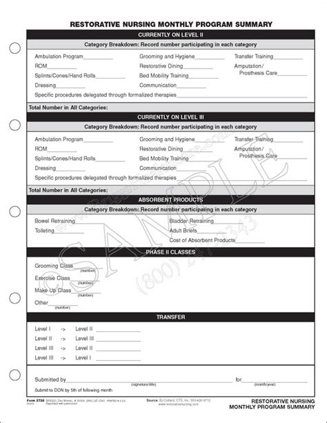 Restorative Nursing Program Template Ncejomunicipaldechinu