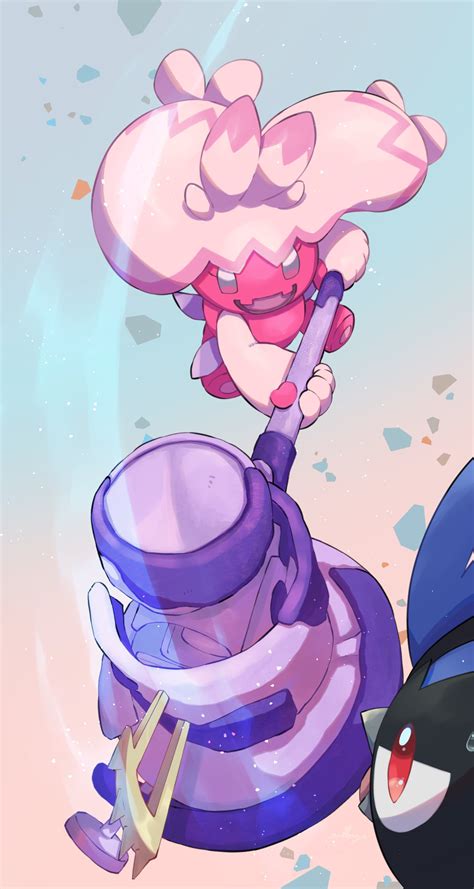 Tinkaton And Rookidee Pokemon Drawn By Nullma Danbooru