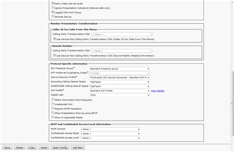 Cisco CUCM Interoperability Manual