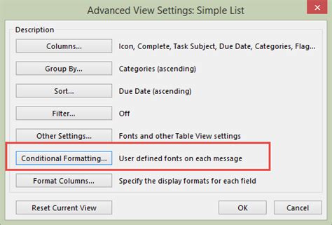 Tip 232 Color Messages Using Rules Outlook Tips