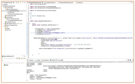 POST Method Using RestAssured Naveen Automationlabs