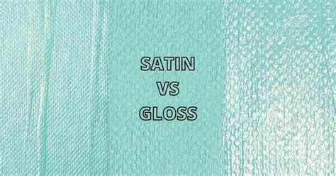 What Is The Difference Between Matte And Satin Paint At Alfredo Orvis Blog