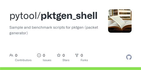 Github Pytoolpktgenshell Sample And Benchmark Scripts For Pktgen Packet Generator