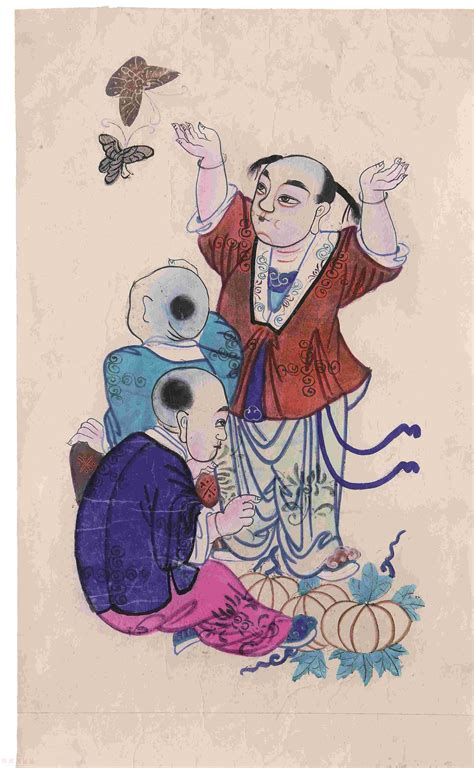 民艺 赏析 刘海撒金钱 刘海戏金蟾