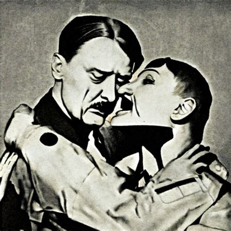 Stabilityaistable Diffusion · Hitler Kissing Xenomorph