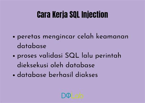 Sql Injection Waspadai Salah Satu Serangan Internet