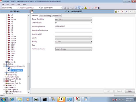 Sipus Trunk Via Ip Authentication On Avaya Ip Office Manager 70
