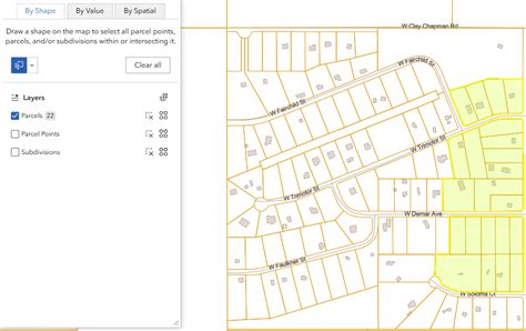 Solved Shift Click Select Multiple Features Using Regular Esri