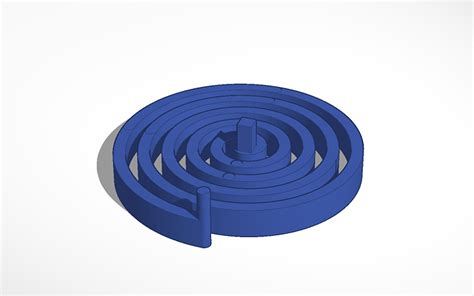 3d Design Rough Spring Tinkercad