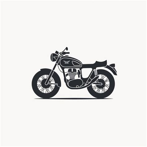 Motor Cycle Mockup Premium AI Generated Image