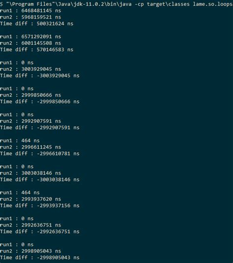 performance in nested for loop in java why is the faster big loop in