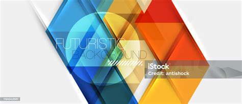 삼각형 기하학적 현대 비즈니스 프리 젠 테이 션 디자인 서식 파일 0명에 대한 스톡 벡터 아트 및 기타 이미지 0명 그림자 노랑 Istock