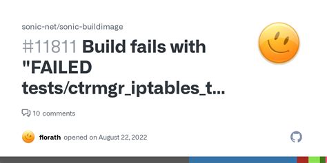 Build Fails With Failed Testsctrmgriptablestestpy