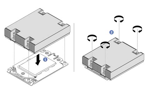 ThinkSystem SR Replace A Heat Sink