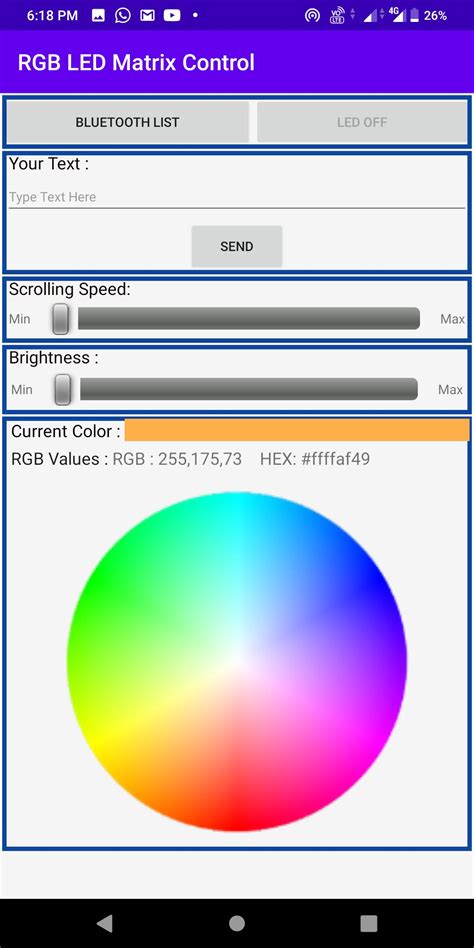 Rgb Led Matrix Control Apk For Android Download