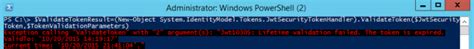 Validating Json Web Token Jwt With Powershell Made Of Things