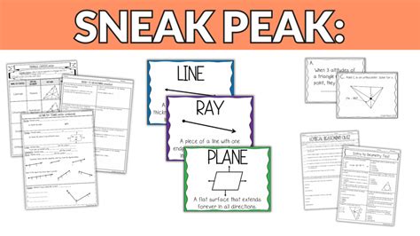 Intro To Geometry Unit Geometry Unit 1 Lindsay Bowden
