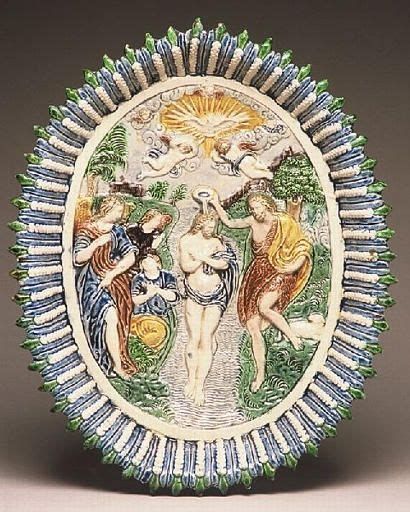 Bernard Palissy Decorative Plates