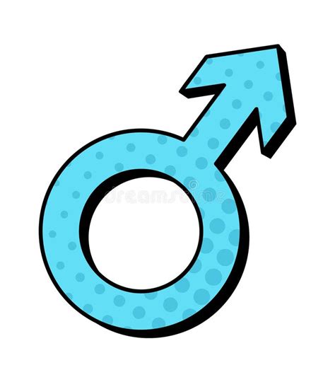 Male Comic Sign Stock Vector Illustration Of Happy 276001752