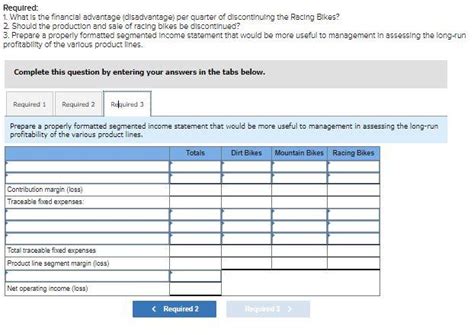 Solved Exerclse Algo Droppling Or Retalning A Segment Chegg Com