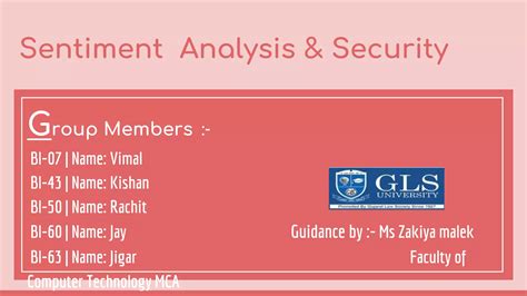 Role Of Sentiment Analysis In Cybersecurity Ppt