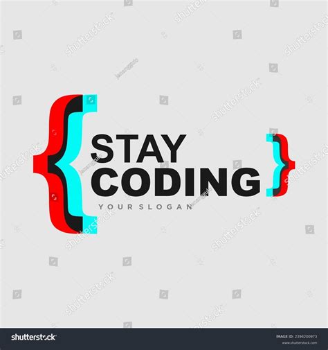 Logo Coding Vectorprogrammer Logo Icon Technology Stock Vector Royalty Free 2394200973