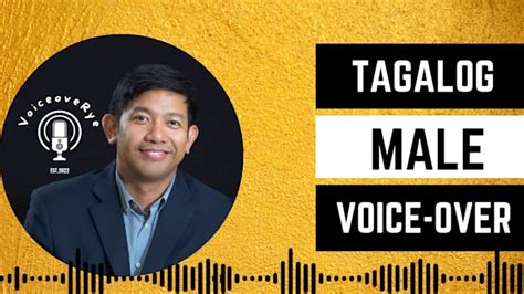Record Authentic Professional Tagalog Male Voice Over By Voiceoverye Fiverr