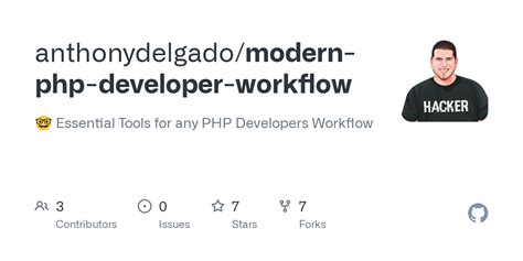 Github Anthonydelgadomodern Php Developer Workflow 🤓 Essential