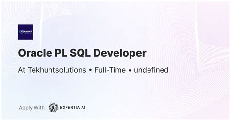 Oracle Pl Sql Developer Job Bengaluru Senior