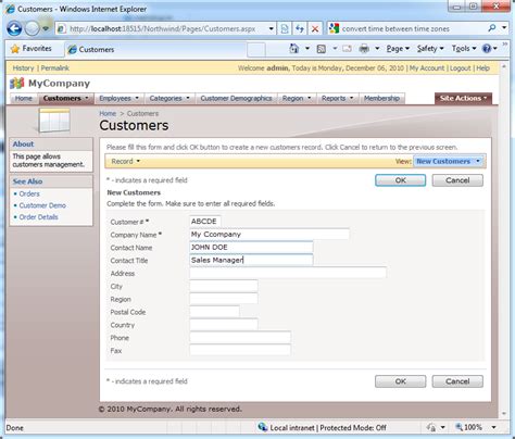 Code On Time Conversion And Validation Of User Input