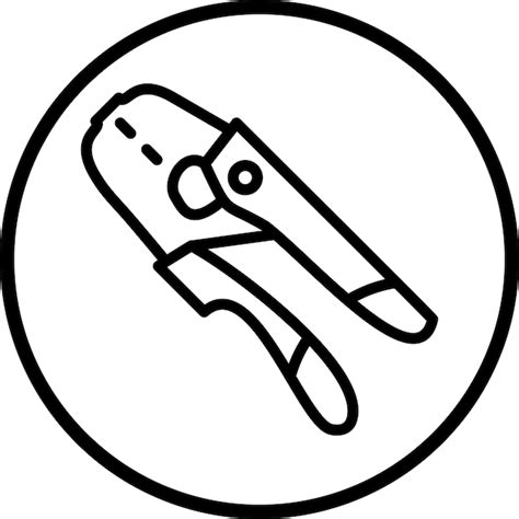 Premium Vector Crimping Icon Style