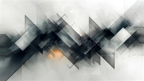 Abstract Geometric Art With Overlapping Shapes Stock Image Image Of Creative Simplicity