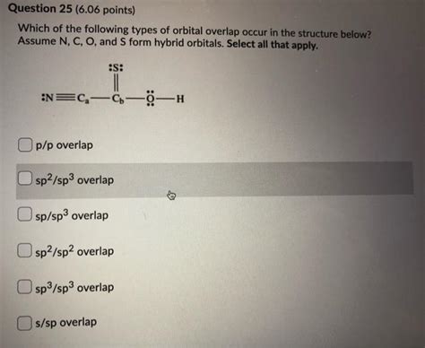 Solved Question Points Which Of The Following Chegg