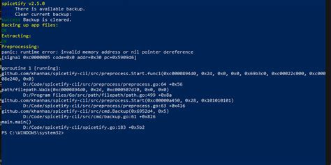 Error In Windows 11 Issue 827 Spicetify Cli GitHub