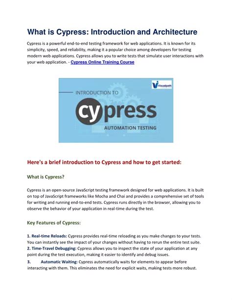 ppt cypress online training course cypress training powerpoint