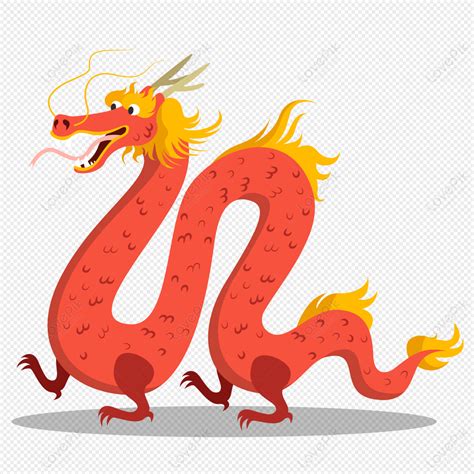 중국 용은 새해를 환영합니다 Png 일러스트 무료 다운로드 Lovepik